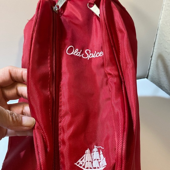 Old Spice | Bags | Vintage Red Old Spice Toiletry Travel Doppler Case ...